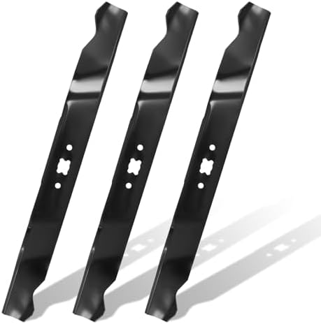 Amazon.com : KANXAJJY (2PCS) 942-04385 Mulching Lawn Mower Blades 3-in ...