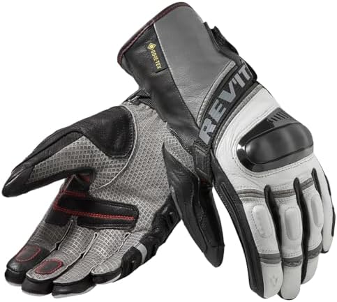 REV'IT! Revit Dominator 3 GTX Motorradhandschuhe, schwarz/anthrazit, XL ...