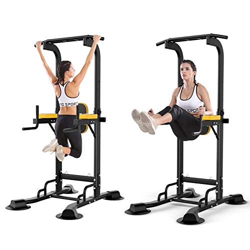 WZB Folding Power Tower Immersion Station Adjustable Height for Raising ...
