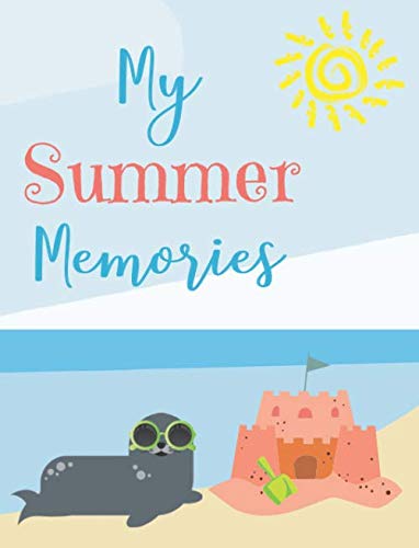 My Summer Memories: Blank Journal With Lines, Vacation Memory Book for ...