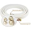 Amazon.com: Air Conditioning Copper Tubing Pipe Extension Set,100 Ft ...