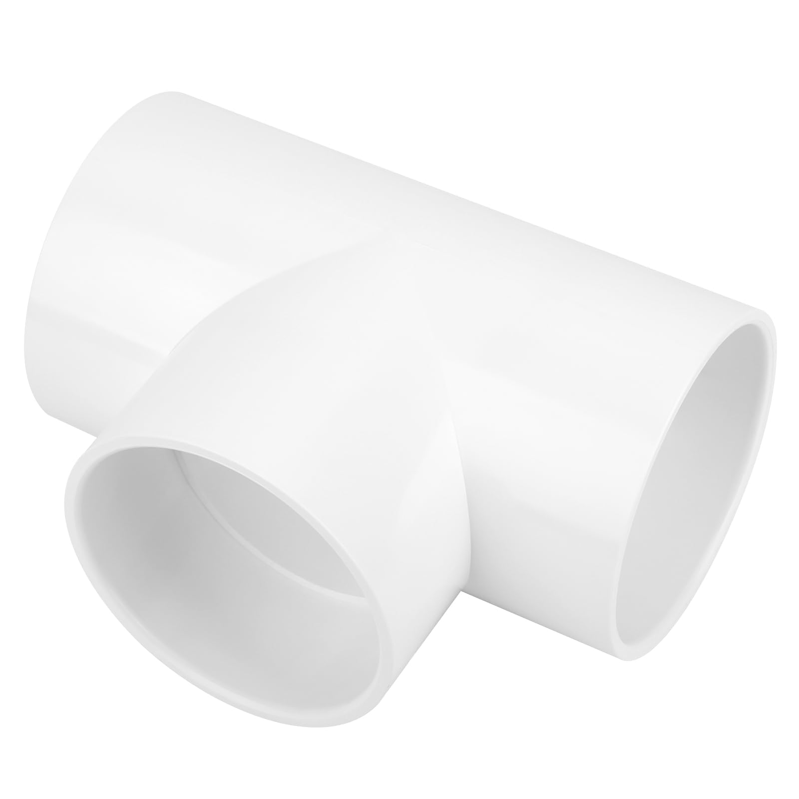 Snapklik.com : 3 Way 4" PVC Tee Pipe Fittings Adapter