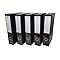 5 x Eastlight Classic Box file, Foolscap Assorted colours : Amazon.co ...