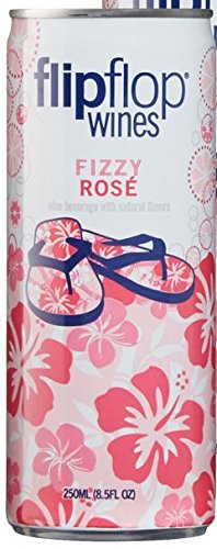 Flipflop Fizzy Rose Mini Wine Can 250ml at Amazon's Wine Store