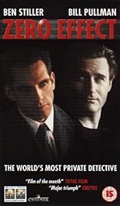 Zero Effect [VHS] : Bill Pullman, Ben Stiller, Kim Dickens, Angela ...