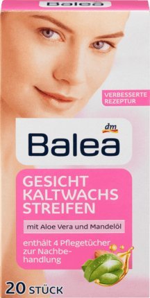 Amazon.com: Balea cold wax strip face, 20 pieces - German product ...