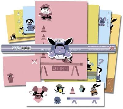 Amazon.com: Andi Watson's SK8R GRRL Stationery Set: 0761568122947 ...