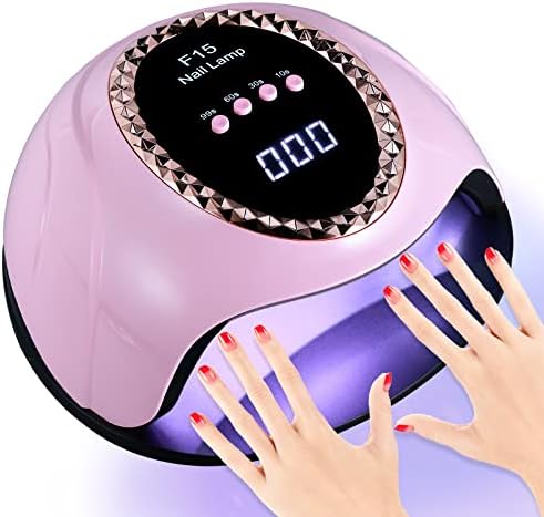 Amazon.com: UV Light for Nails Lamp - MIRAGE LAYON with 63 Lamp Beads 4 ...
