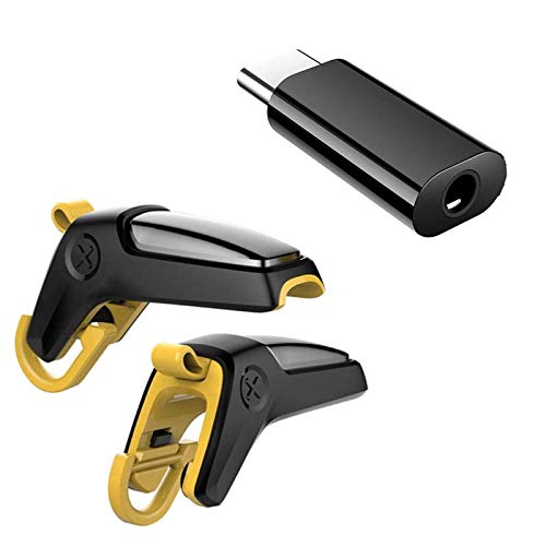 CROGIE New Gun Pubg Mobile Gaming Trigger Gamepad Sensitive Triggers L1 ...