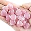 Amazon.com: 10pcs Natural Crystal Snow Flake Heart Love Shaped Snow ...