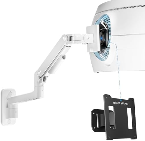 Amazon.com: ARES WING Wall Mount Monitor Arm & VESA Adapter for Samsung ...