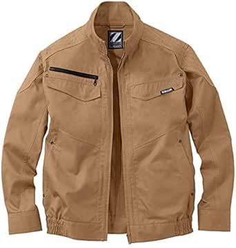 Amazon.co.jp: 自重堂(Jichodo) Z-DRAGON 空調服長袖ブルゾン 74030 キャメル EL : ファッション