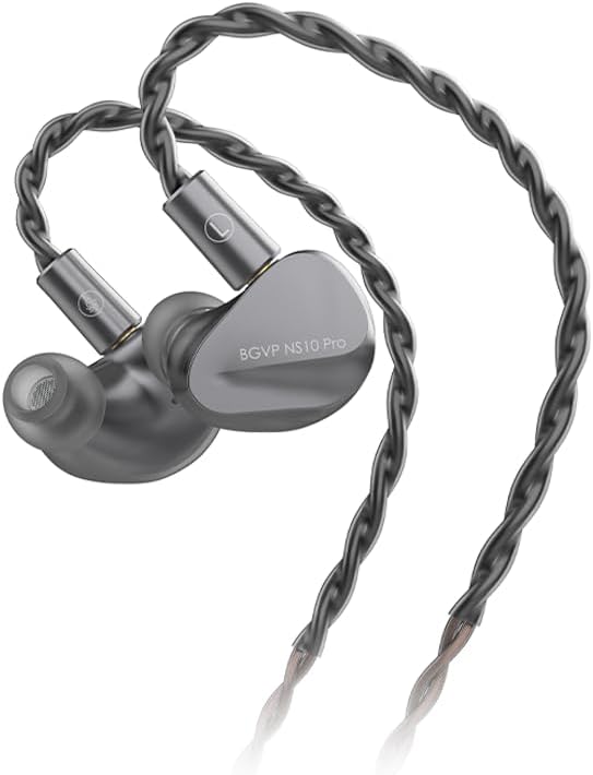Amazon.com: BGVP NS10 Pro Hi-Res Audio Hybrid Driver Earphones, 8BA ...
