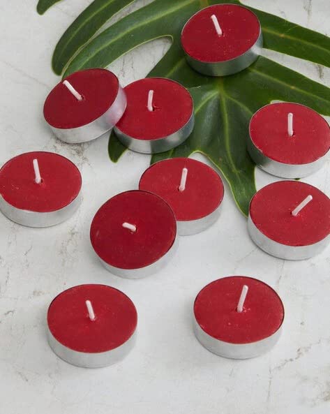 Yathart Multi-Purpose Candles for Home Decorative Smokeless Pack of 50 ...