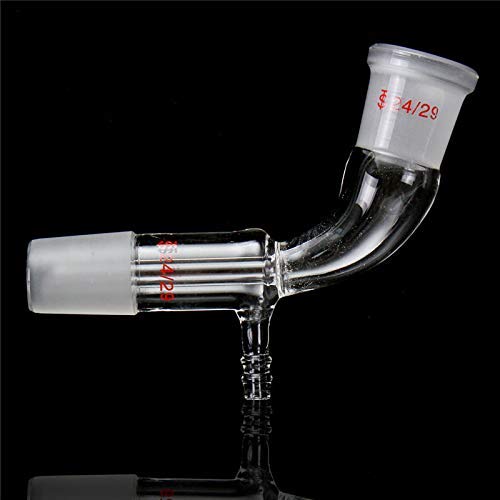 ISKO® Borosilicate Glass Bend Connector Tube Vacuum Distillation Take ...