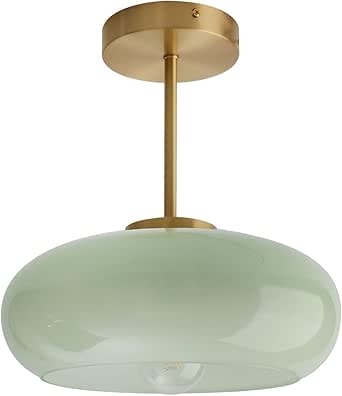 Qufute Milk Ceiling Light mid Century Modern Ceiling Light fixtures ...