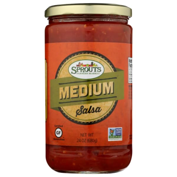 Amazon.com: Generic Sprouts Medium Salsa - 24 oz (680g) : Grocery ...