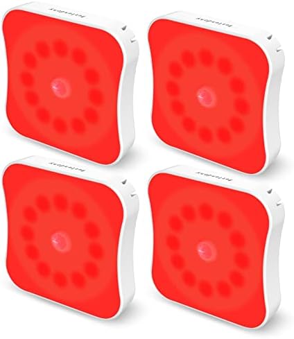 Bestendony Red Light Night Lights Motion Sensor Red Lights Rechargeable ...