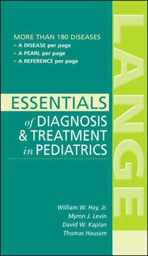 Buy (ORG)LANGE CURRENT ESSENTIAL PEDIATRICS(INT.ED), 1/ED Book Online ...