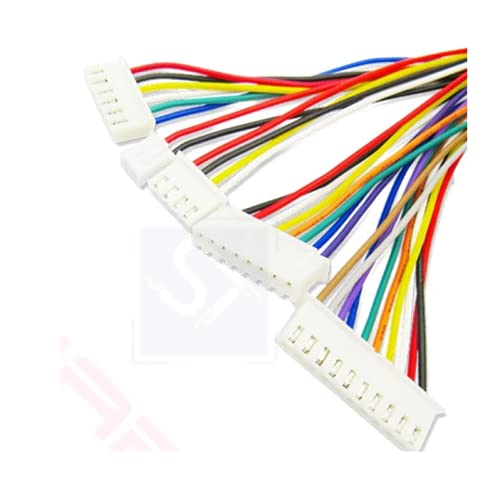 16 Pin JST-XH Female Polarized Header Wire 2.54mm Pitch - Cable Length ...