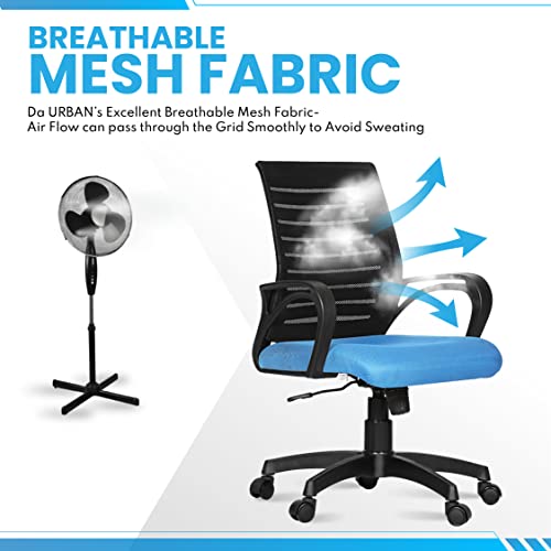 Da URBAN® Tulip Mid-Back Revolving Mesh Ergonomic Chair Home & | Shop ...