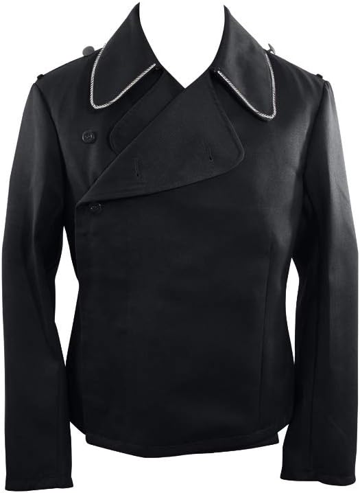 Amazon.com: militaryharbor WWII WW2 German Elite Panzer Officer Black ...