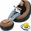 Inflatable Sofa Chair with Ottoman – Comfortable Air Lounge Chair with ...