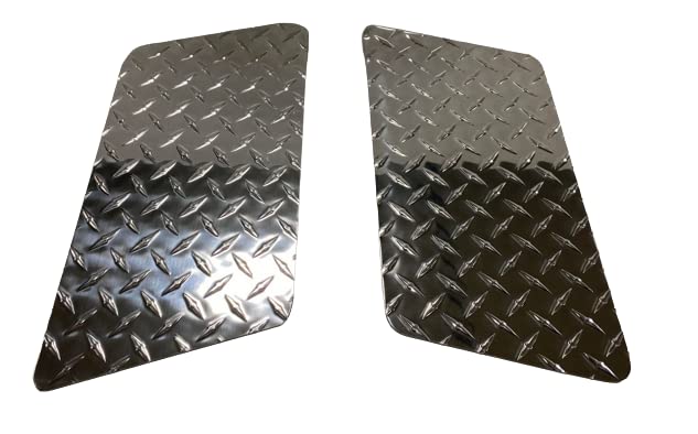 Amazon.com: Ezgo Marathon Golf Cart Diamond Plate NO STEP COVERS Custom ...