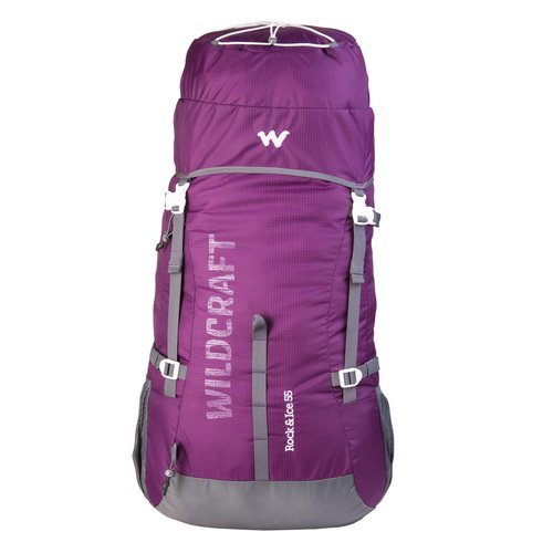 Buy Wildcraft Rucksack for Trekking Rock & Ice 55L - Purple at Amazon.in