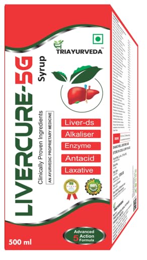 Buy Triayurveda Livercure-5G Syrup | 500 ML | Online at Low Prices in ...