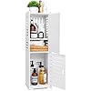 Amazon.com: MOBPMO Bathroom Storage Cabinet, Small Waterproof Bathroom ...