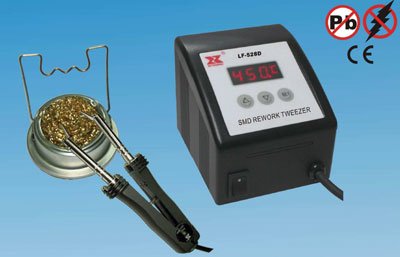 Xytronic LF-528D SMD Rework Station, 80 Watt, 7.40" L x 5.00" W x 3.30 ...