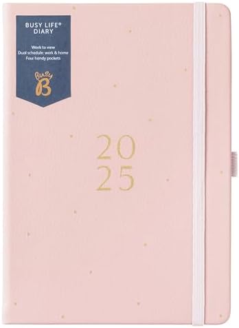 Amazon.com: Busy B A5 2025 Diary - Busy Life Weekly Planner Journal ...