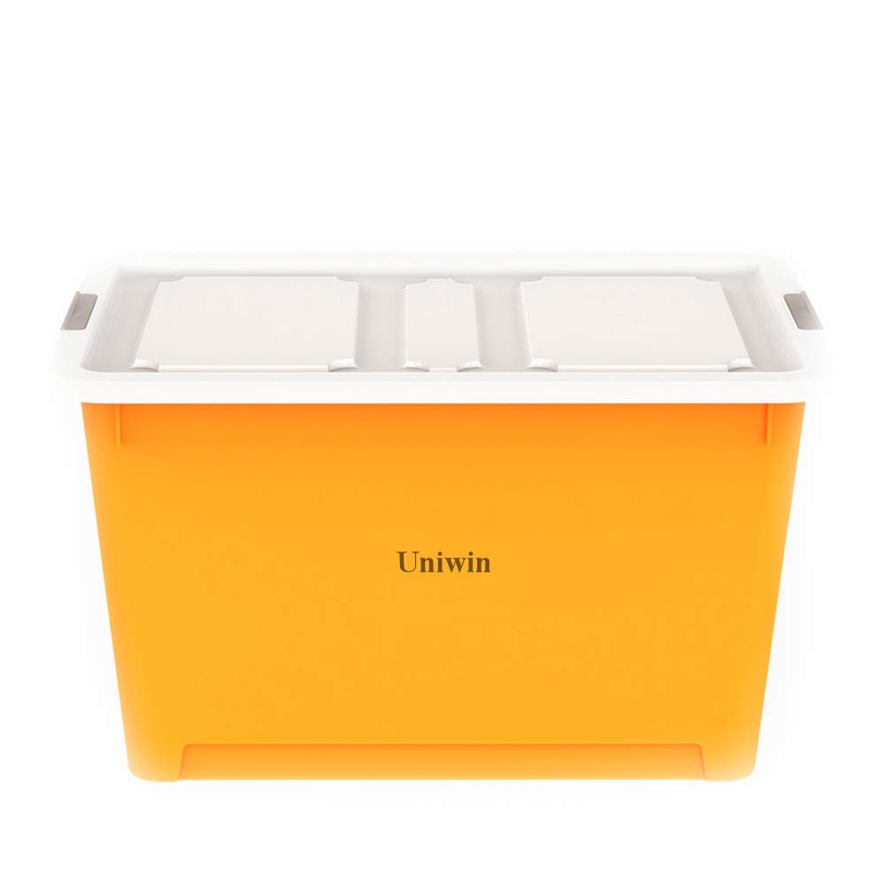 Buy Uniwin Plastic Storage, Modular Stackable Storage Bins with Latching Handles Online at ...