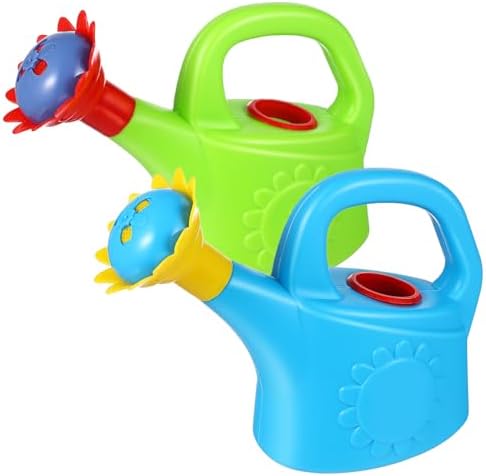 Amazon.com: Gemscream 6 Pcs Watering Can Set Small Plastic Beach ...