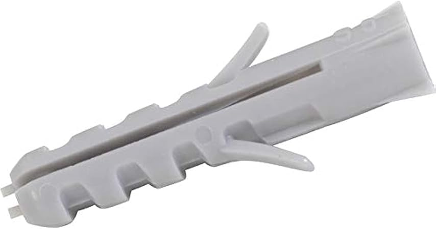 6mm Pvc Nylon Fisher Plug 6mm 100 Pcs Counts: Buy Online at Best Price ...