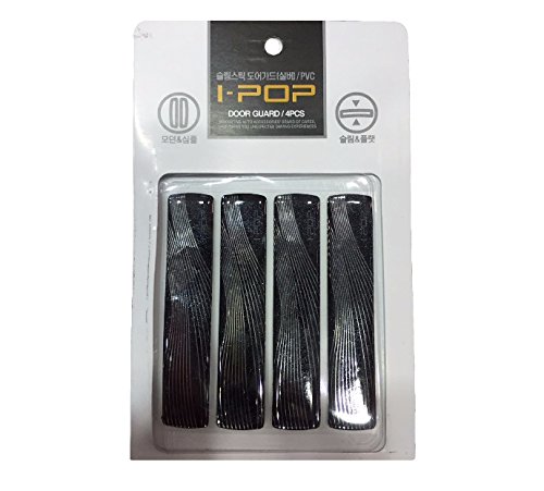 Ipop Car Door Guard (Set of 4, Black & Silver ) : Amazon.in: Car ...