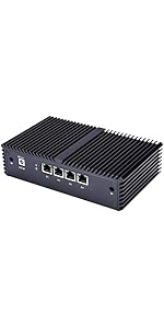 Amazon.com: Qotom Q355G4 4 LAN Mini PC 4GB RAM 32GB SSD Core i5 ...