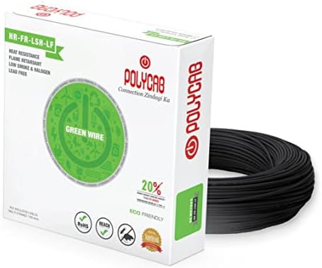 Polycab Optima Plus FR-LF 6 SQ-MM, 90 Meters PVC Insulated Copper Wire ...