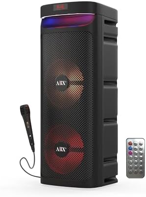 Amazon.com: Audiobox ABX-2010R Dual 10" Party Bluetooth Speaker ...