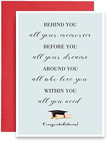 Amazon.com : Serviky Sweet Congratulations Graduation Card for Kids ...