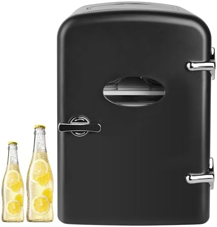 Amazon.com: YSSOA 6 Can Mini Fridge with Observation, Portable Warmer ...