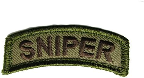 Amazon.com: Bayonet Design TM - OD US Army Sniper School Embroidered ...