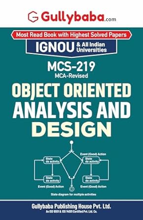 Buy Gullybaba IGNOU MCA (Revised) 2nd Sem MCS-219 Object Oriented ...