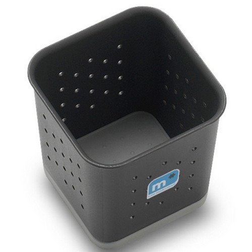 Made Smart Square Pencil Cup, Black & Gray : Amazon.in: Home & Kitchen