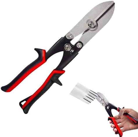 5 Blade Sheet Metal Crimper, Blade Pipe Crimper, Gutter Crimping Tool ...