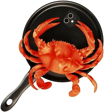 Amazon.com: TRADAY 3D Frying Pan Phone Case for iPhone 11 Funny Skillet ...