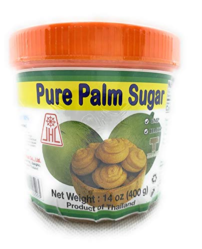 Amazon.com: JHC 100% Pure Palm Sugar 14 oz. Product of Thailand (2 ...