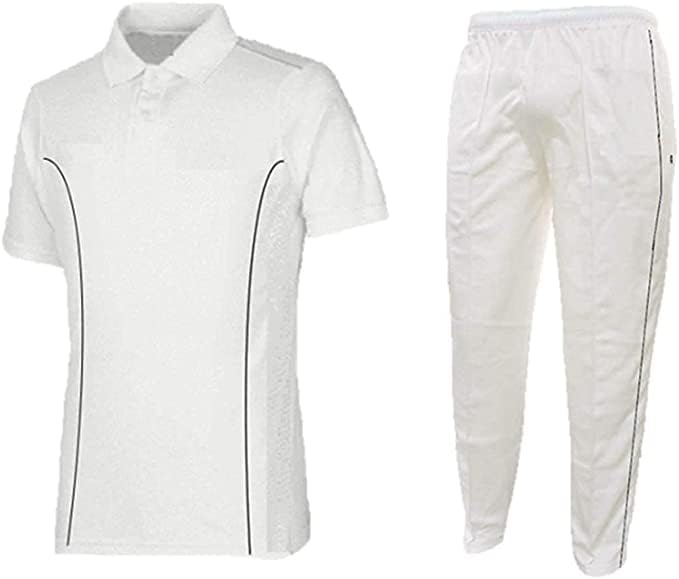 WhiteZINGARO Cricket Dress, Cricket T-Shirt and Trousers, Uniform Dress ...