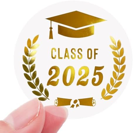 Amazon.com: 100PCS Graduation Stickers, Class of 2025, Graduation ...